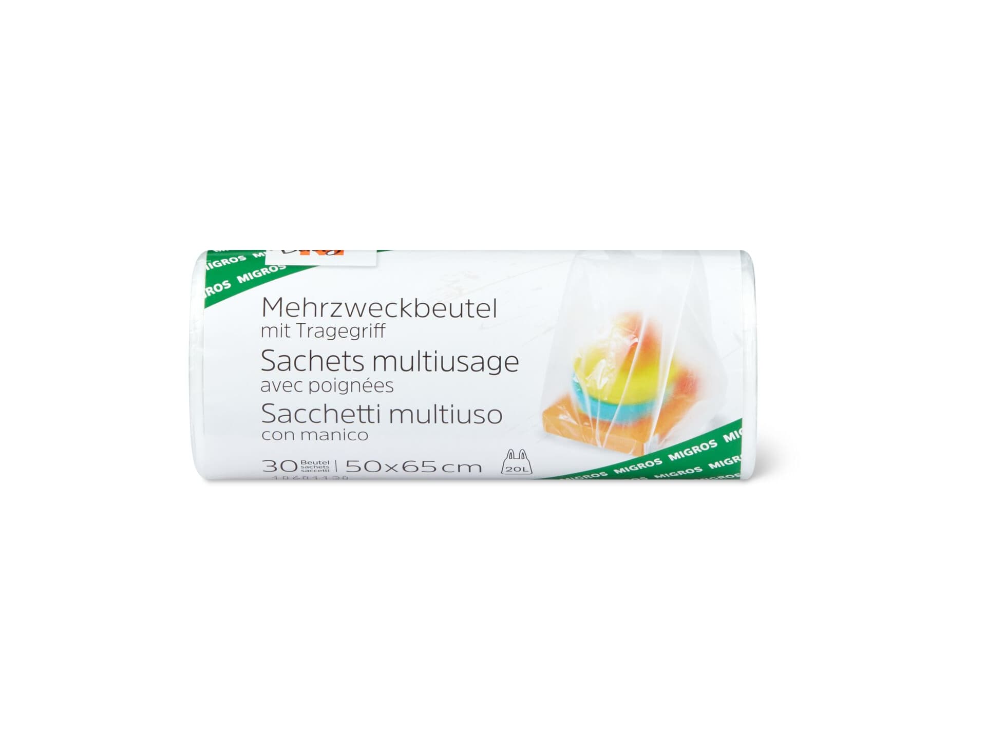 Achat M-Budget · Sachets multiusage · 20L - 50 x 65cm • Migros