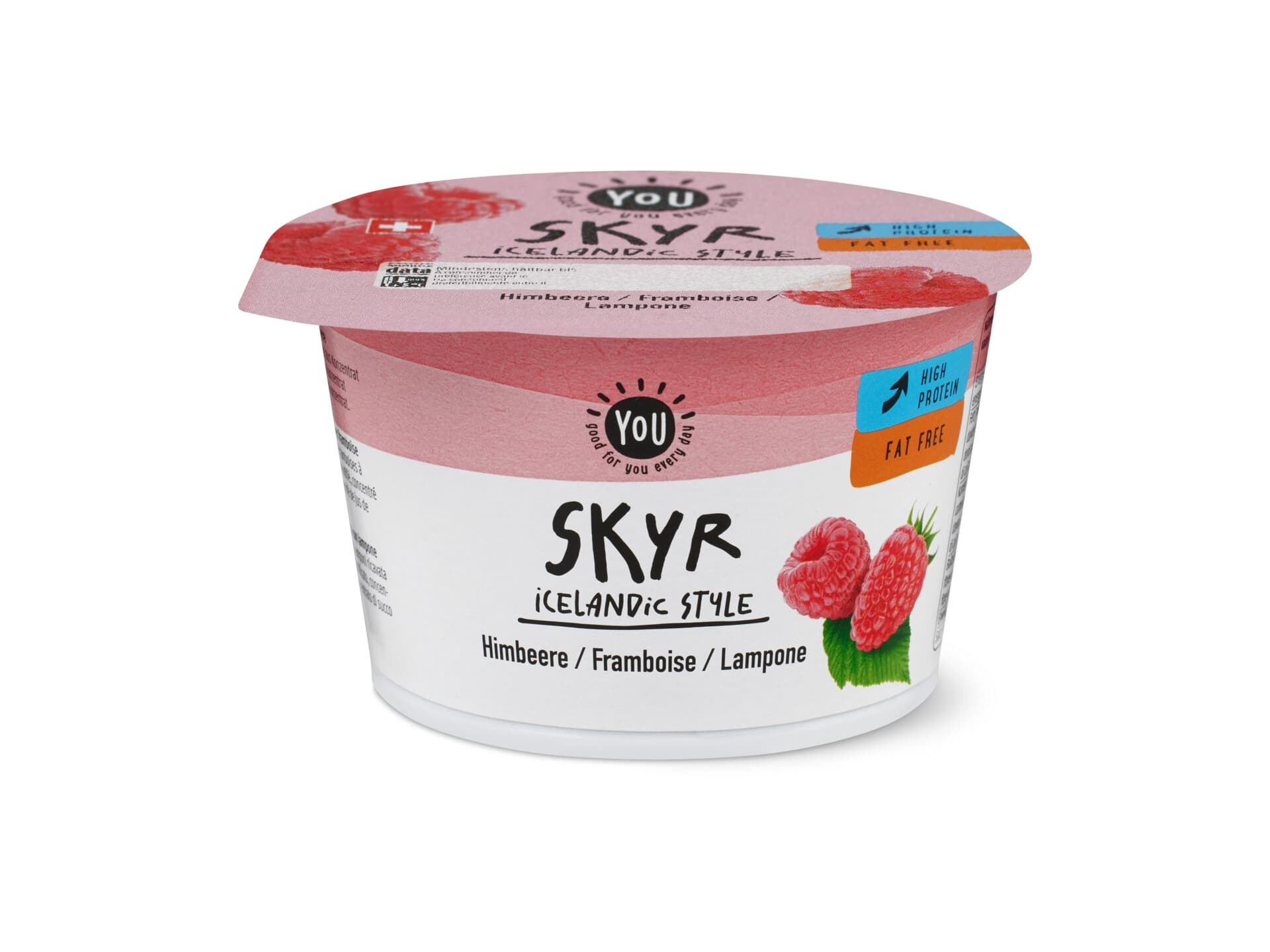 Acquista You SKYR · Quark magro - Icelandic Style · Lampone • Migros
