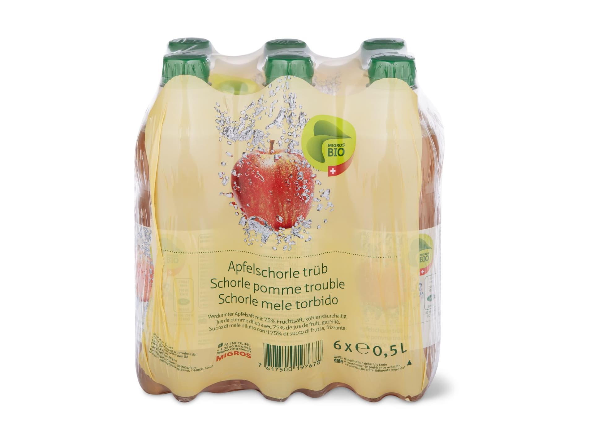Acquista Migros Bio · Acqua minerale frizzante e succhi di frutta ...