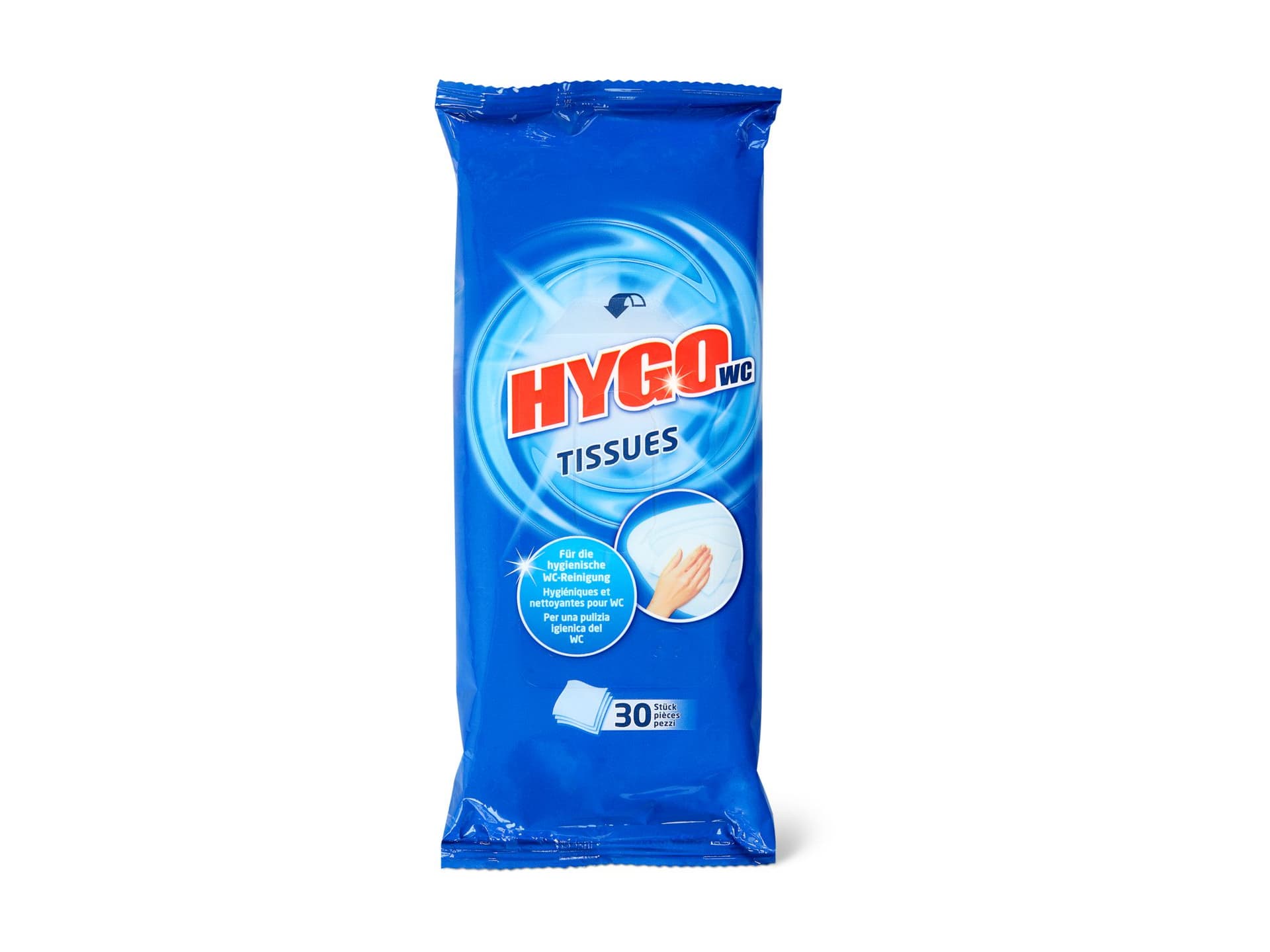Buy Hygo WC Power · Wipes for hygienic WC cleaning • Migros