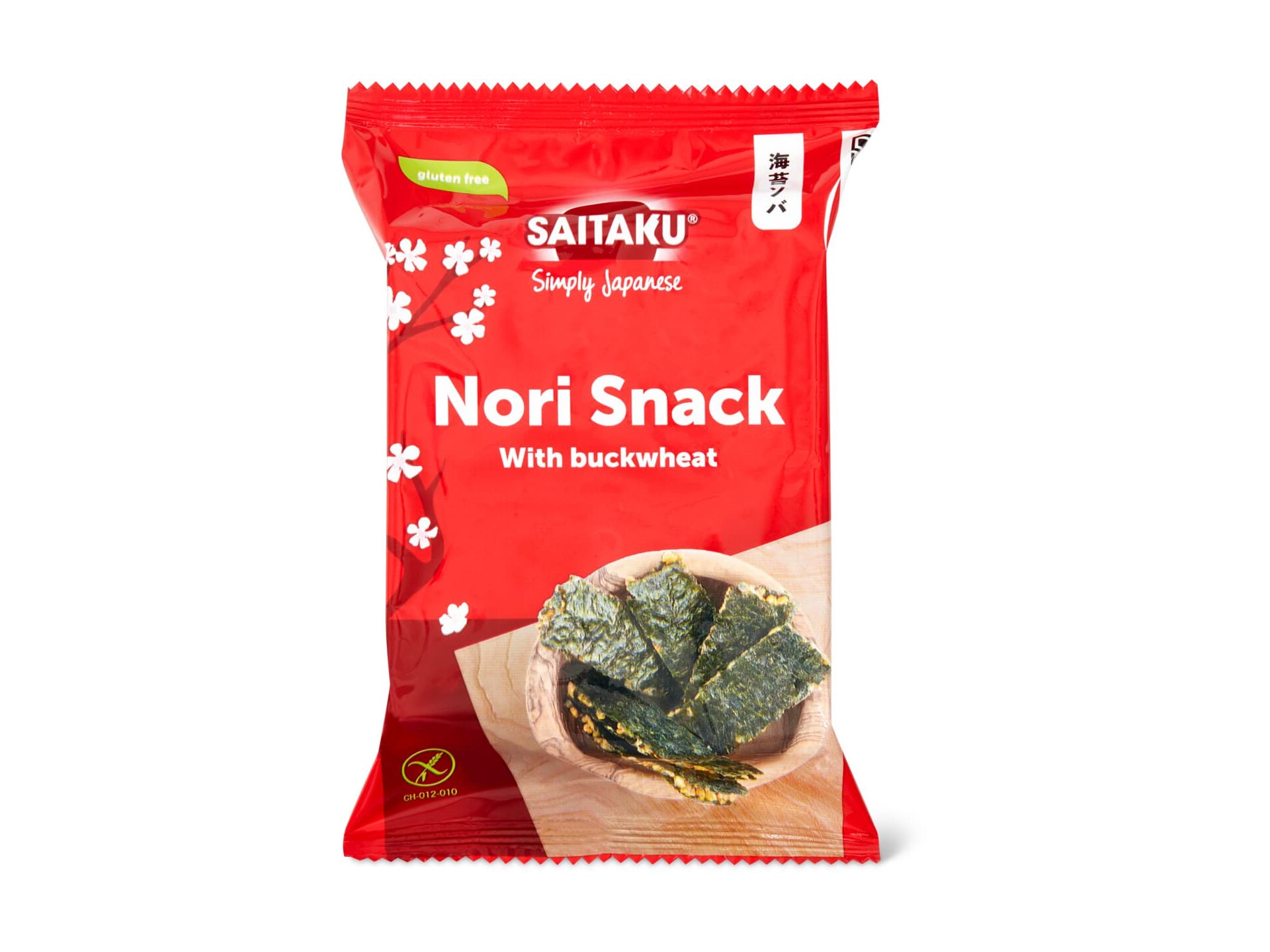 Saitaku Simply Japanese · Snack algues séchées · avec sarrasin • Migros