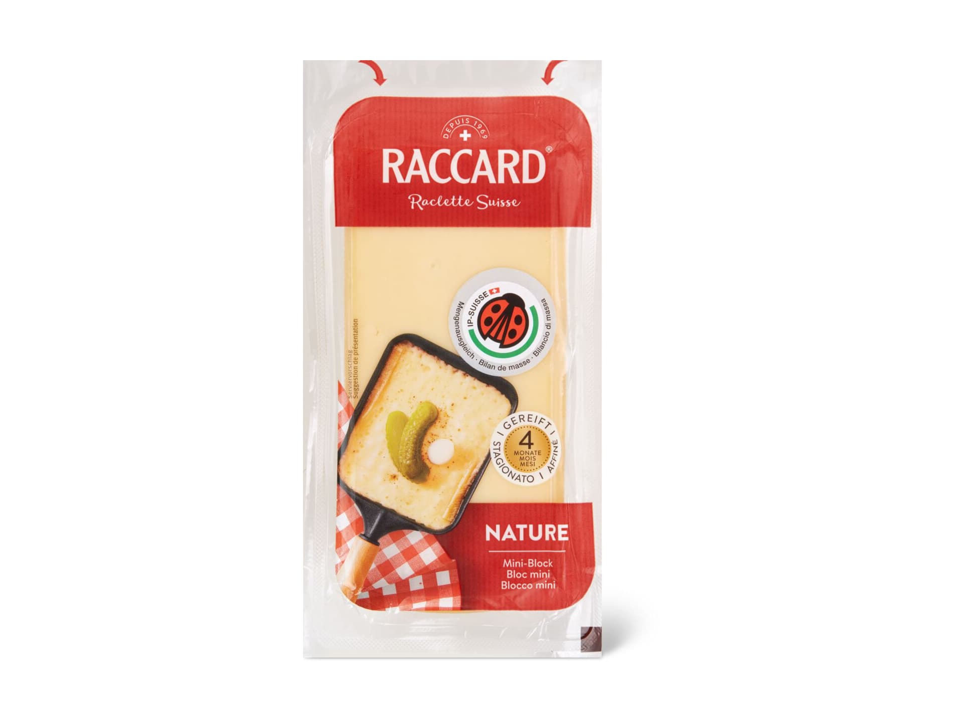 Raccard IP-SUISSE · Raclette · Nature - Mini Block • Migros