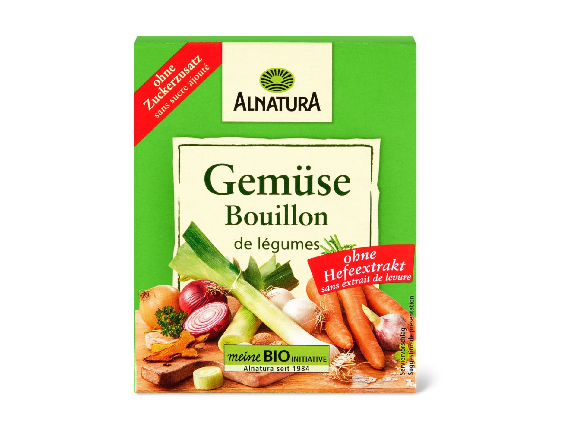 Achat Alnatura · Cubes de bouillon aux légumes exempts de levure • Migros