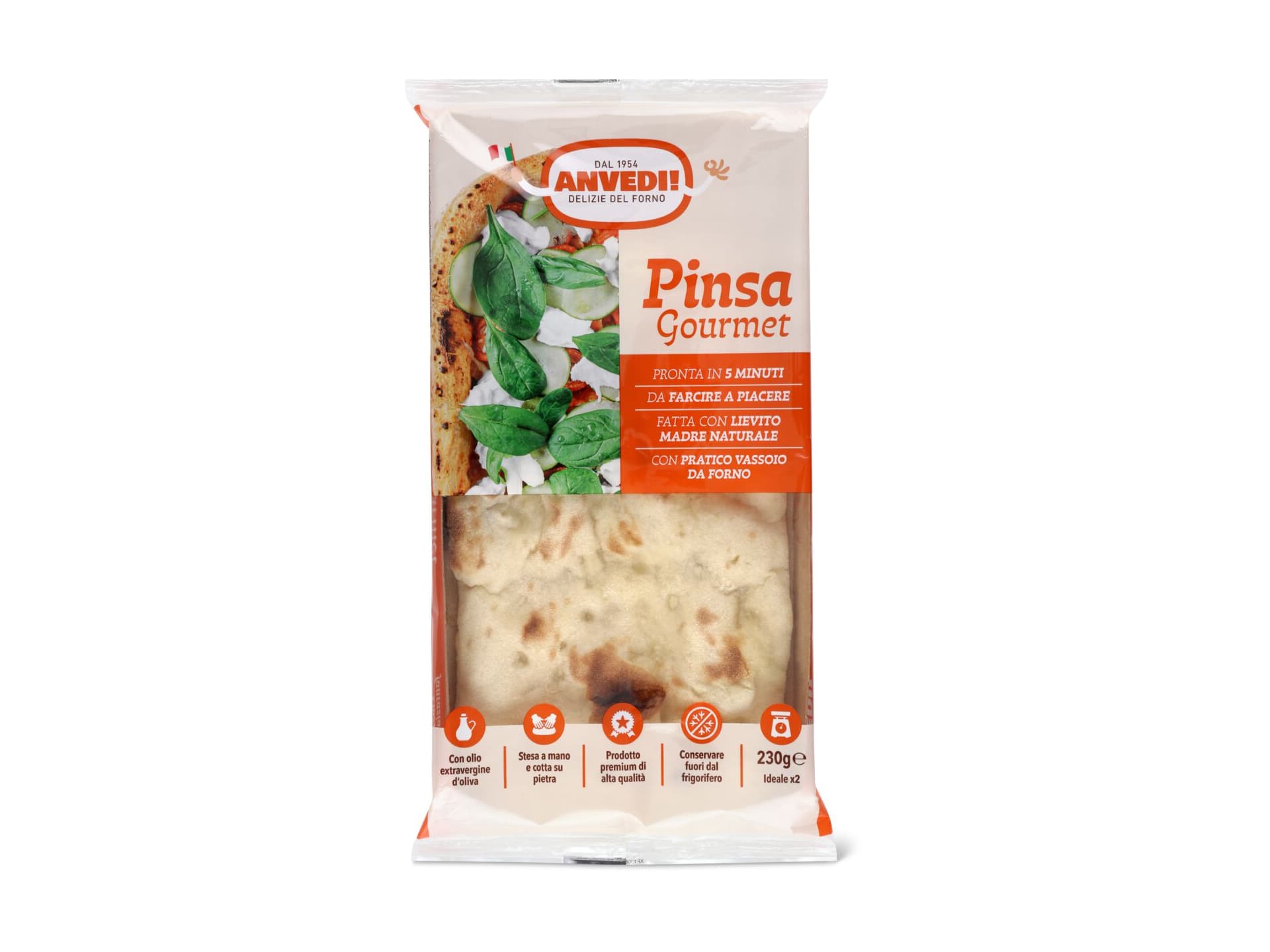 Pinsa Gourmet · pâte prête à garnir · précuit • Migros