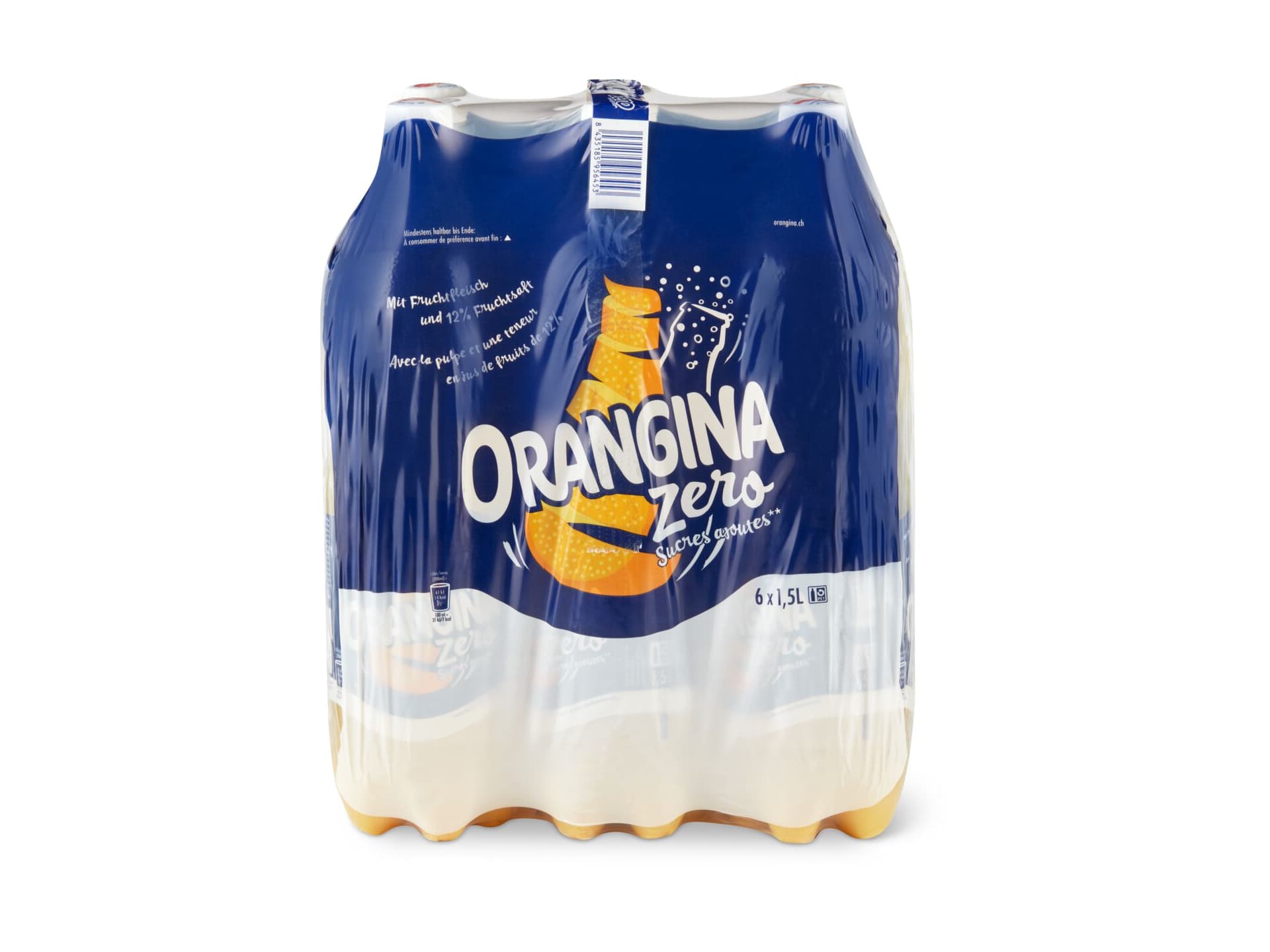 Kaufen Orangina · Tafelgetränk mit Fruchtfleisch von Orangen · Zero ...
