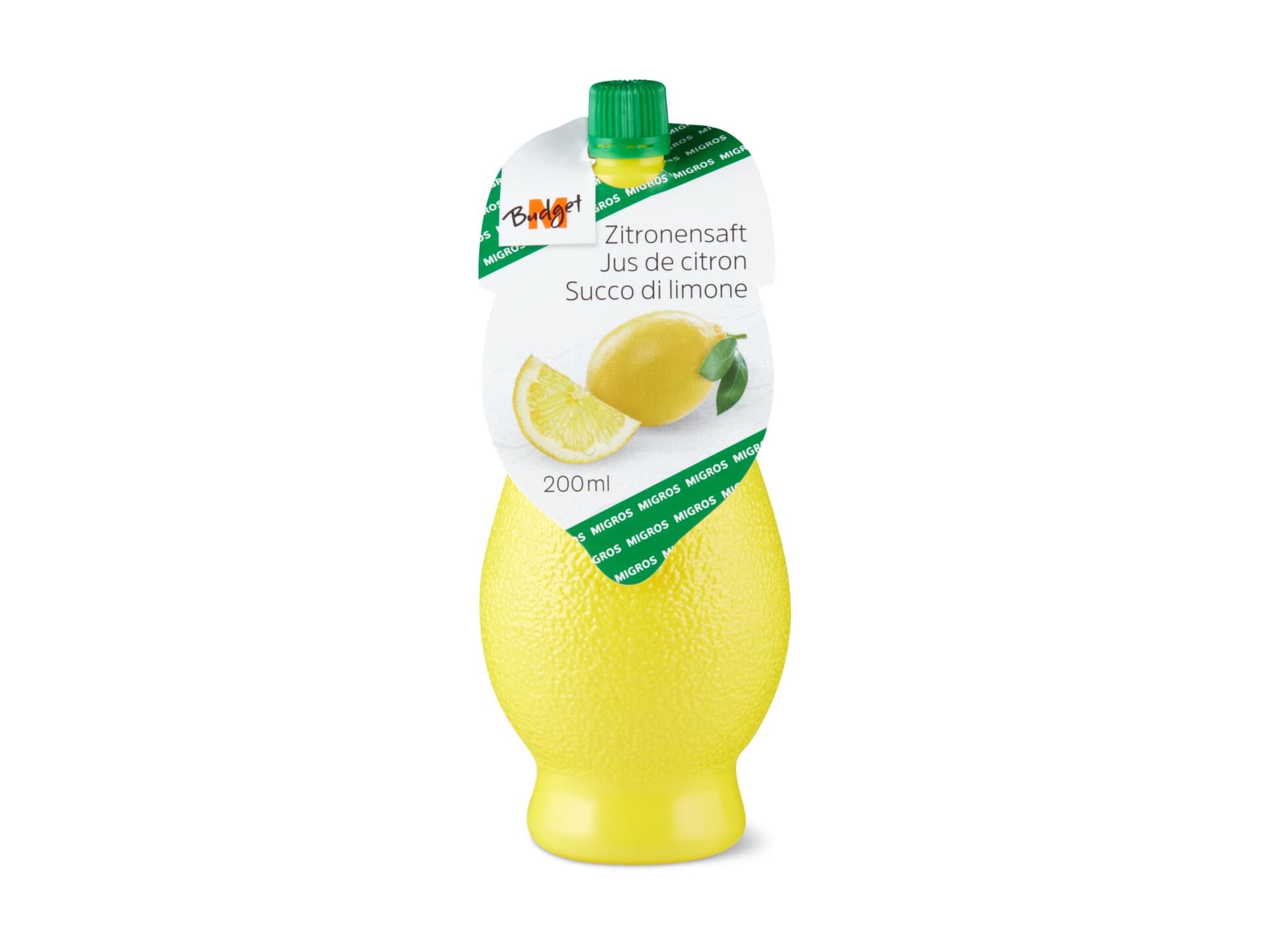 Kaufen M-Budget · Zitronensaft • Migros