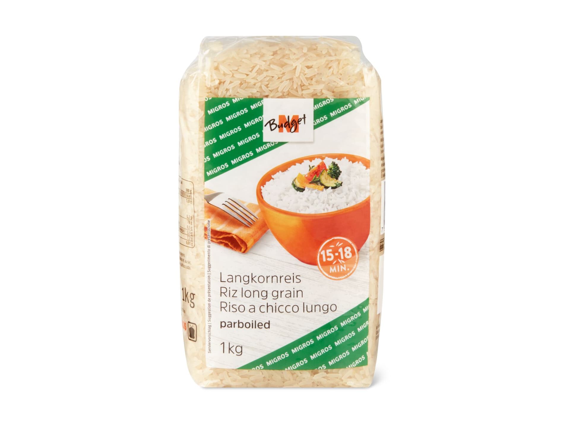 Acquista M-Budget Riso parboiled • Migros