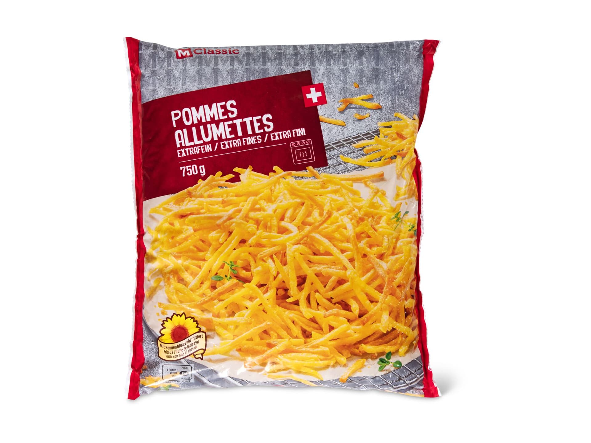 Achat M-Classic · Pommes allumettes · extra fines • Migros