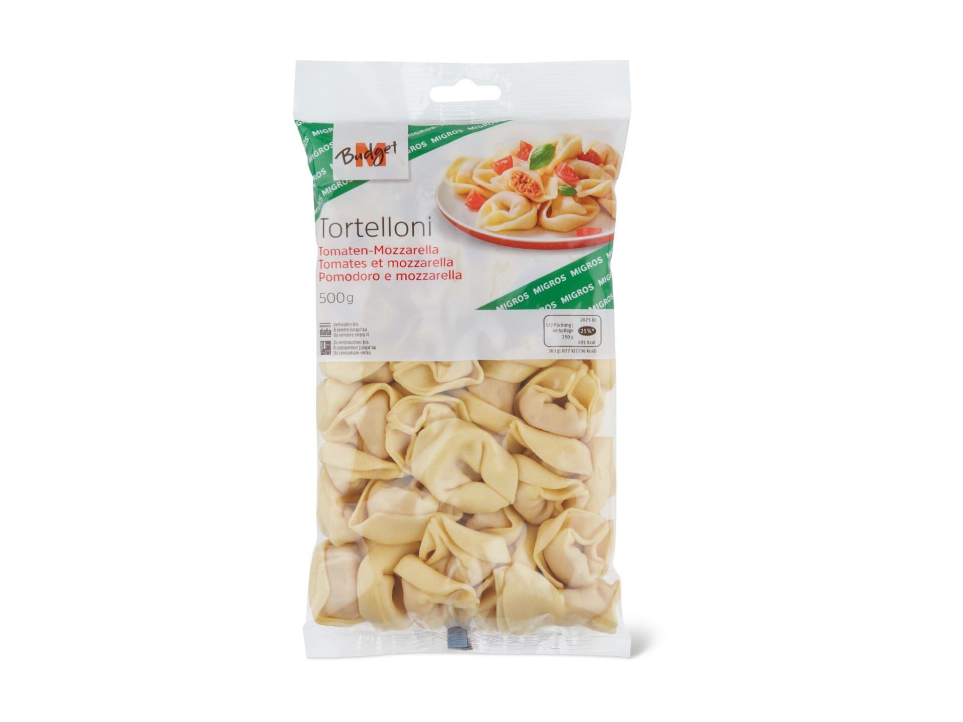 Kaufen M-Budget Tortelloni Tomaten-Mozzarella • Migros