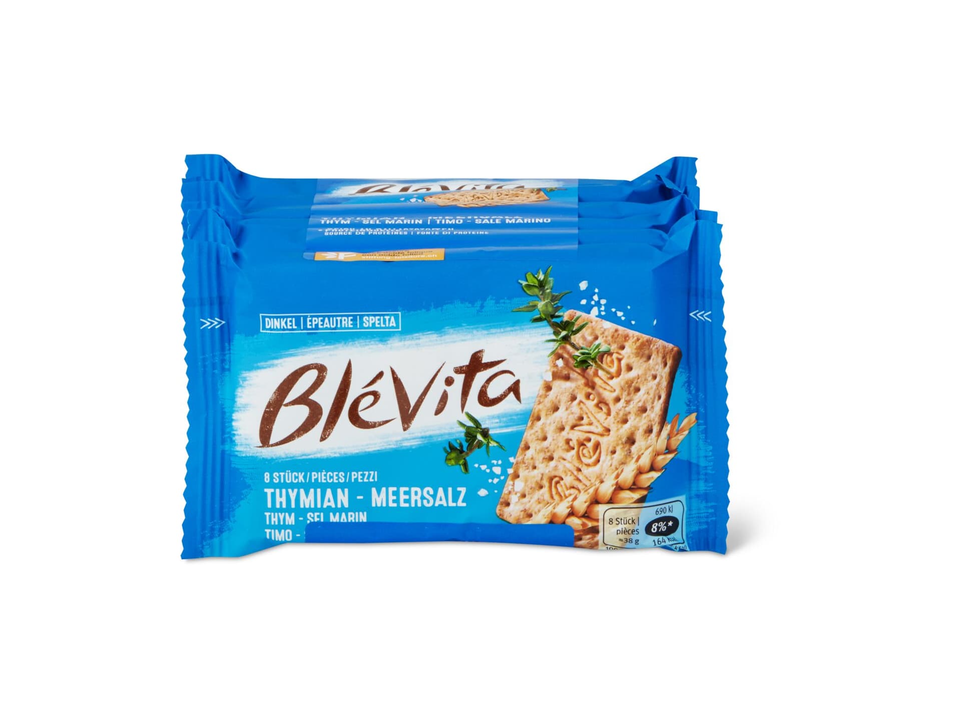 Kaufen Blévita · Dinkelgebäck · Thymian - Meersalz • Migros