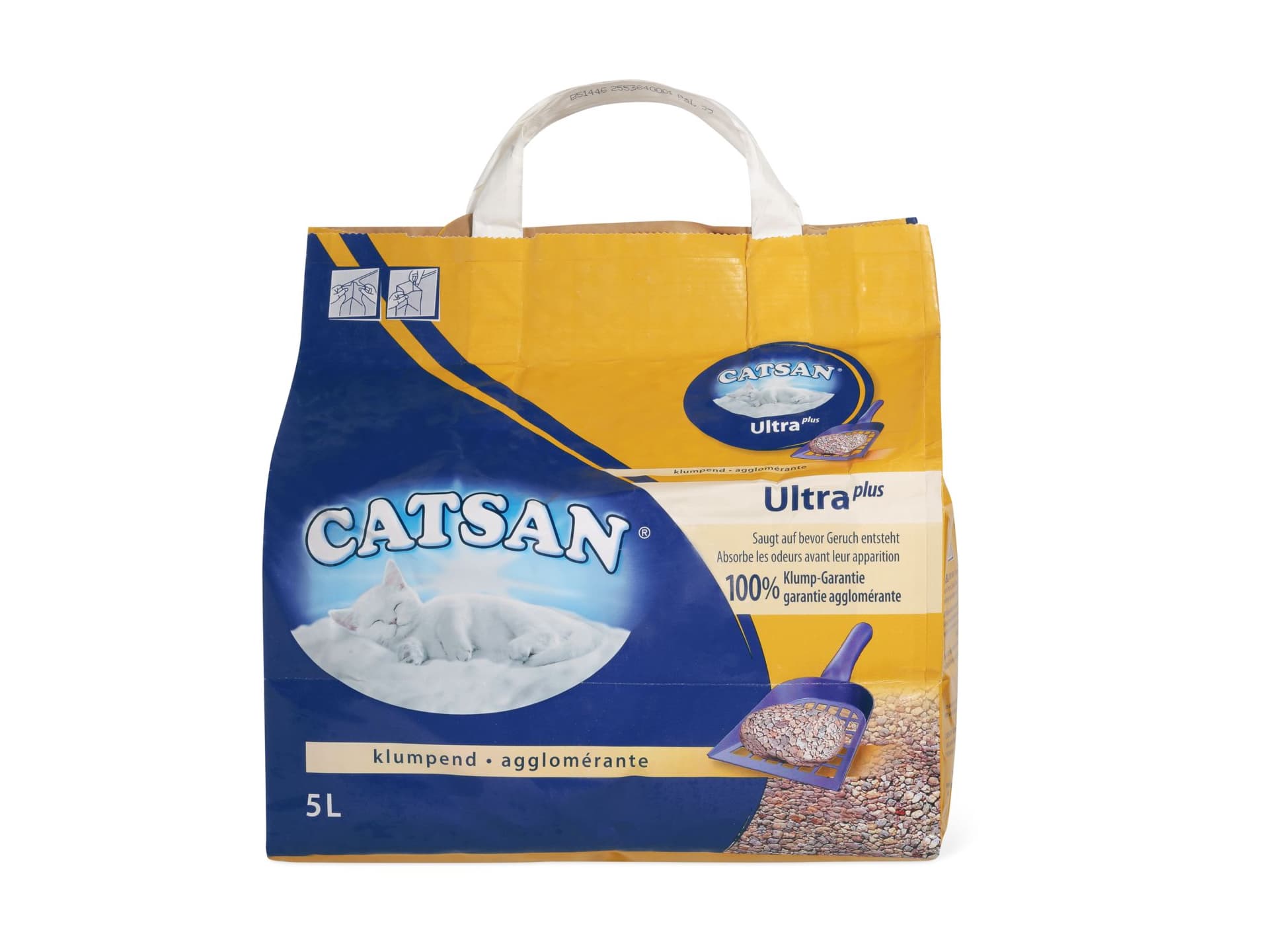 Catsan Ultra plus · litière agglomérante ultra économique • Migros