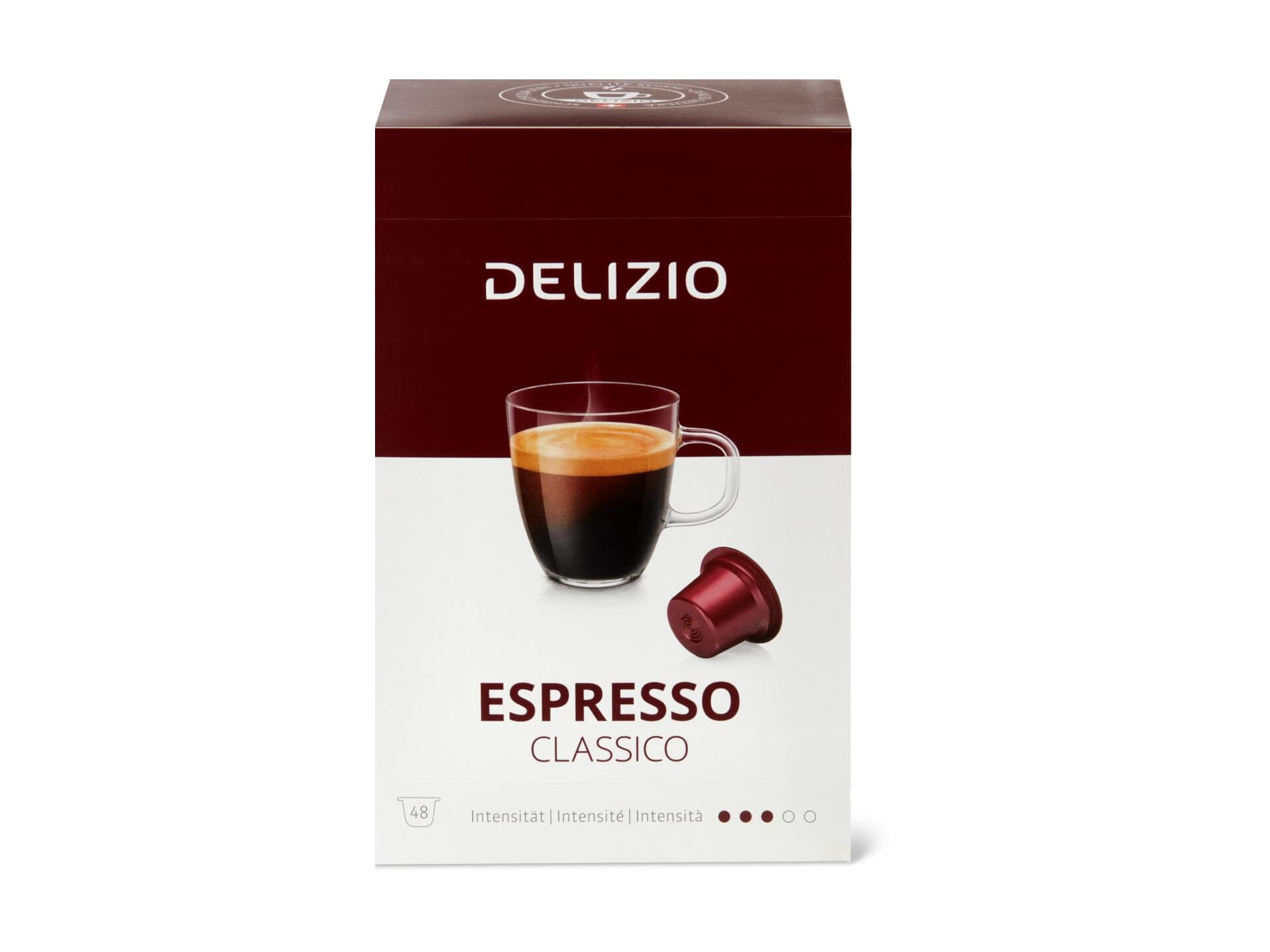 Delizio · Coffee Capsules · Espresso, Delizio system • Migros