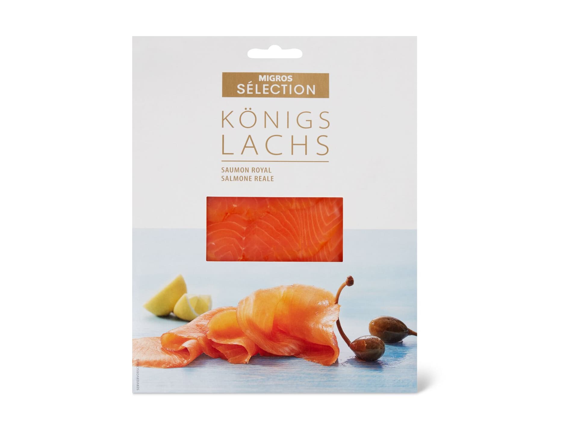 Sélection · Saumon royal fumé • Migros
