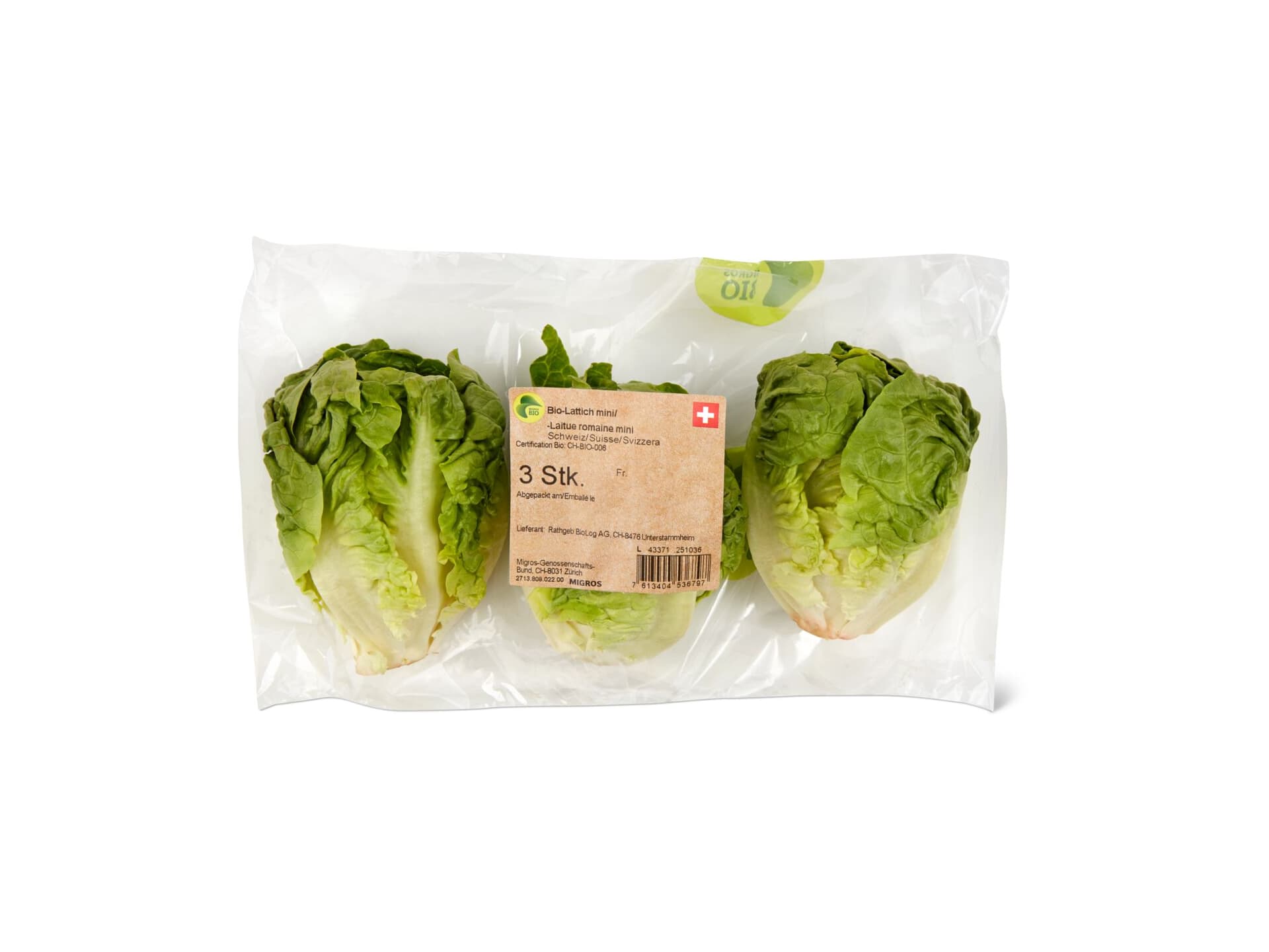 Kaufen Migros Bio · Lattich · mini • Migros