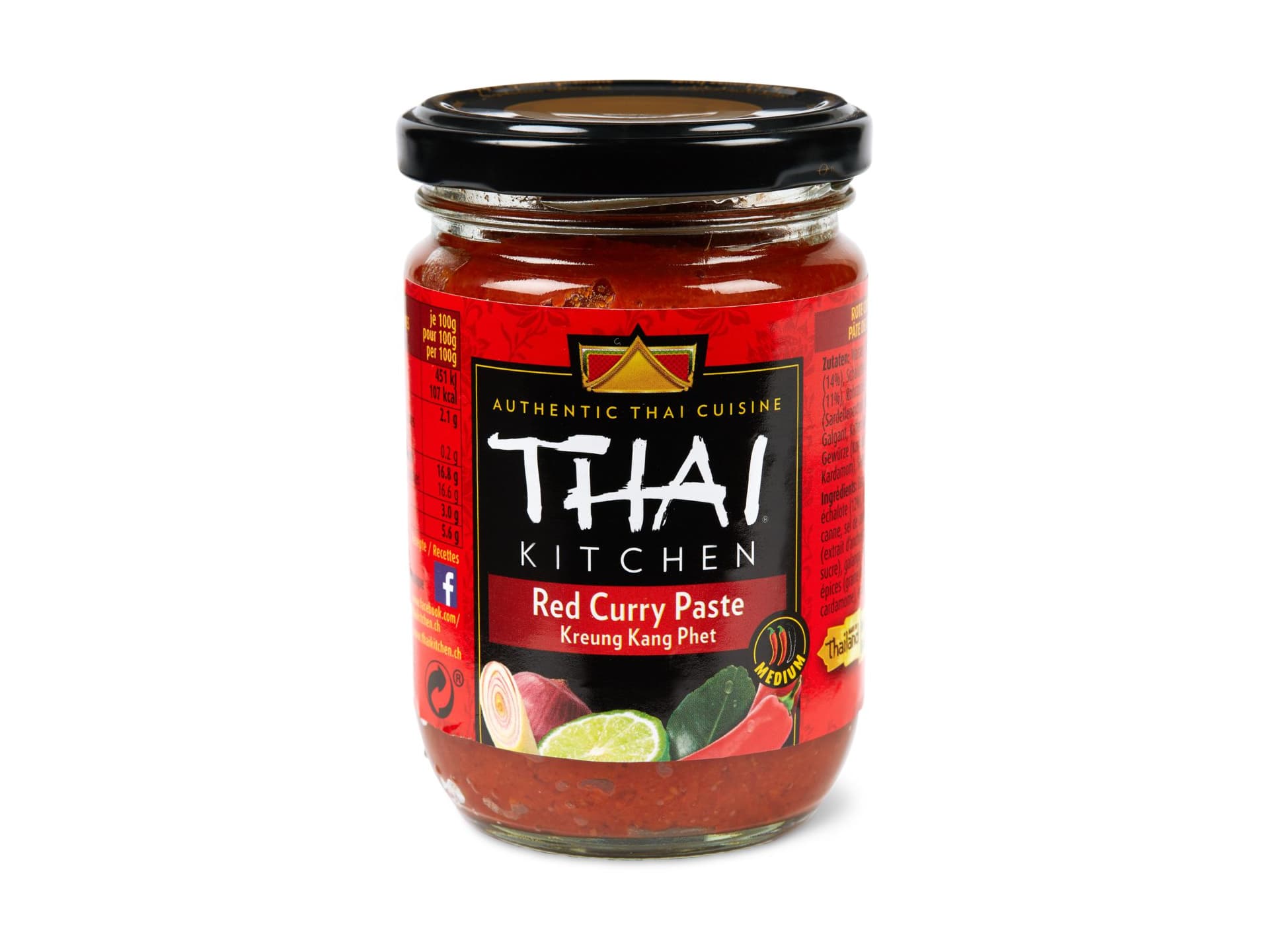 Achat Thai Kitchen · Pâte de Curry rouge • Migros