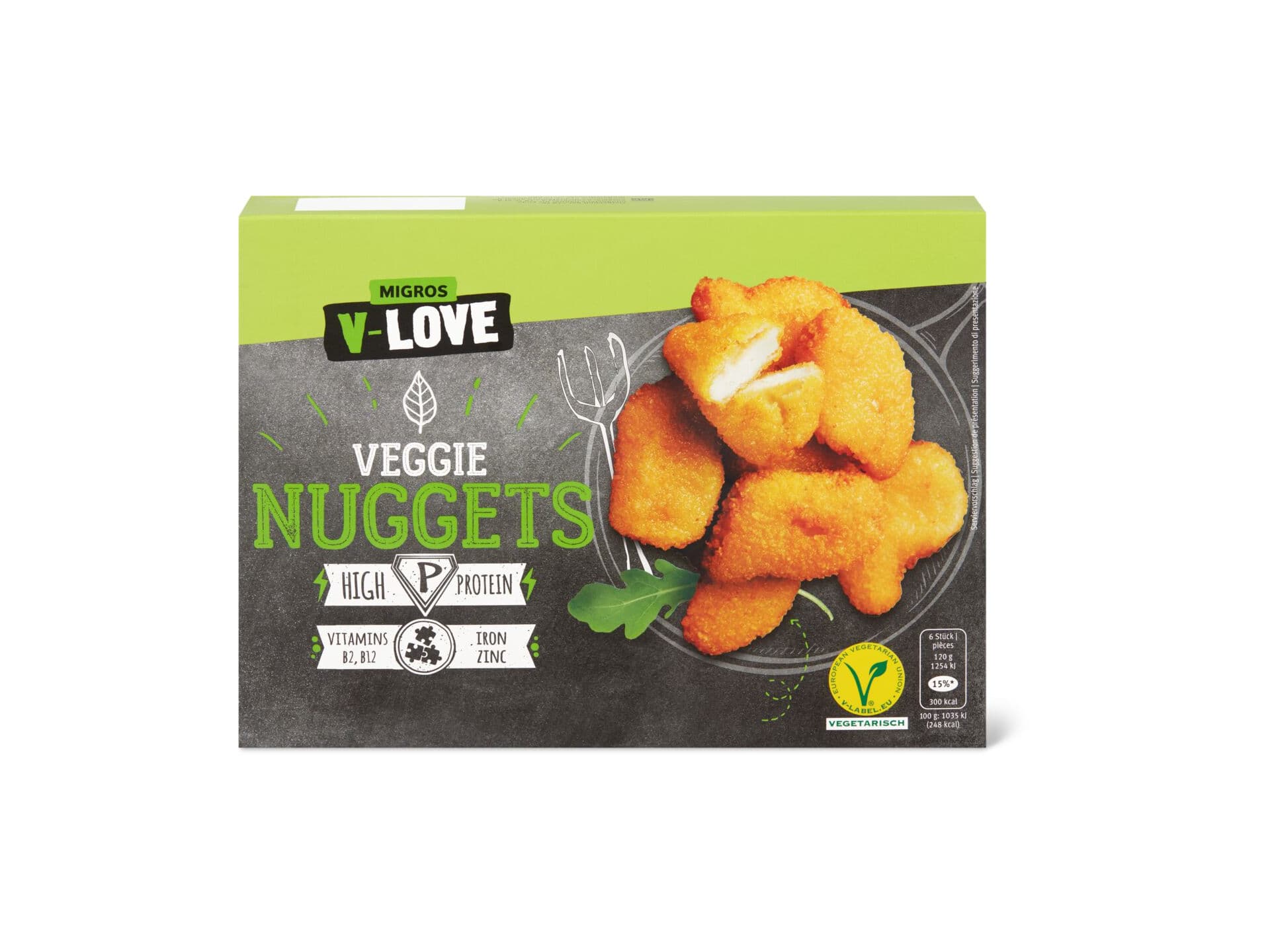 Kaufen V-Love · Nuggets · Veggie - circa 16 Stück • Migros