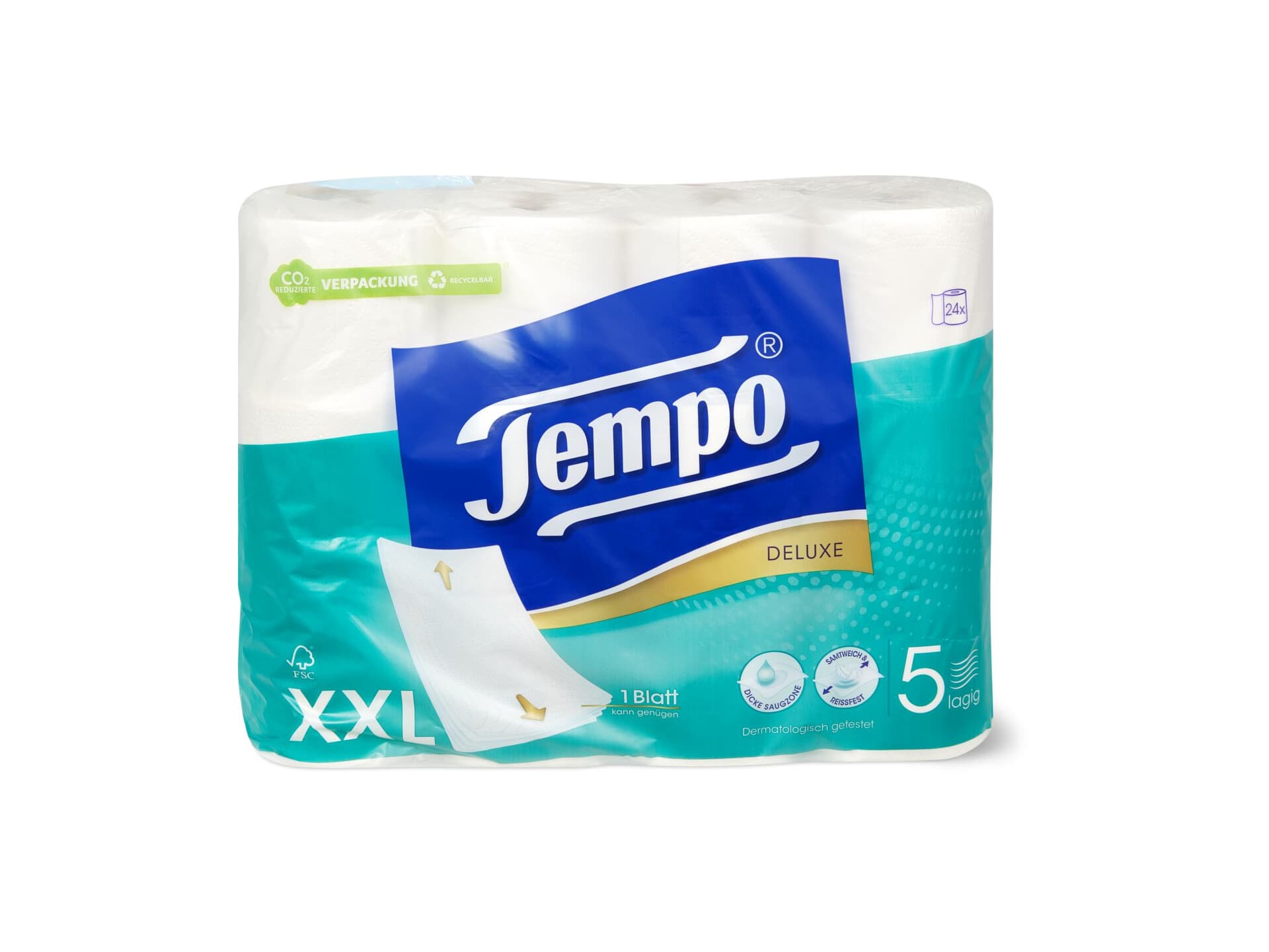 Kaufen Tempo Deluxe · Toilettenpapier · XXL - 5 lagig • Migros