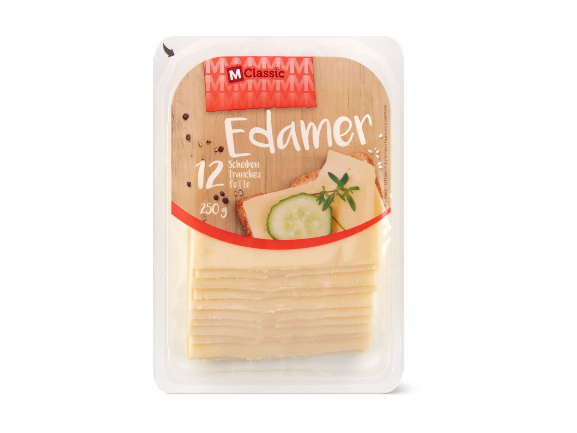 Acquista M-Classic · Edamer · 12 fette • Migros