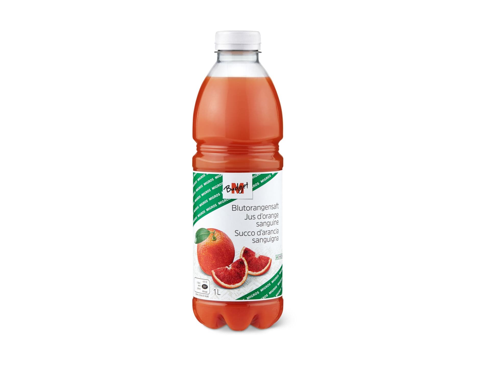 Achat M-Budget · Jus d'orange sanguine • Migros