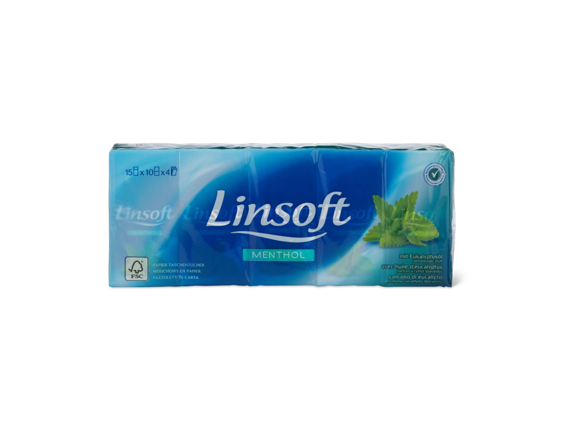 Achat Linsoft · Mouchoirs en papier · Menthol • Migros