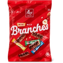 Frey Branches classic · Milchschokolade mit Haselnusscrèmefüllung • Migros