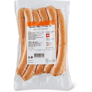 Kaufen M-Budget · Wienerli · Hot Dog • Migros