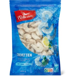 Pelican Bio · Black Tiger Crevetten · ganz, roh • Migros