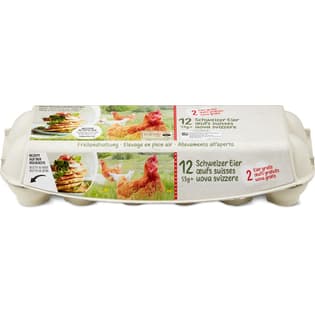 Kaufen Schweizer Ostereier S · Freiland, 1 Mini-Aromat • Migros