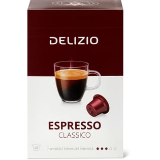 Delizio · Kaffee-Kapseln · Lungo Crema, System Delizio • Migros