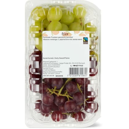 Kaufen Migros Bio · Trauben · Mix kernlos • Migros