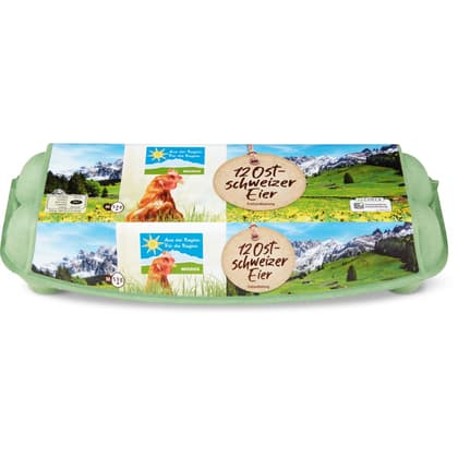 Migros Bio · Schweizer Eier M · Freiland • Migros