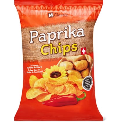 Zweifel Snacketti · Chips Snack · Paprika • Migros