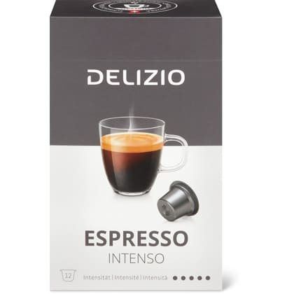 Delizio · Kaffee-Kapseln · Lungo Crema, System Delizio • Migros