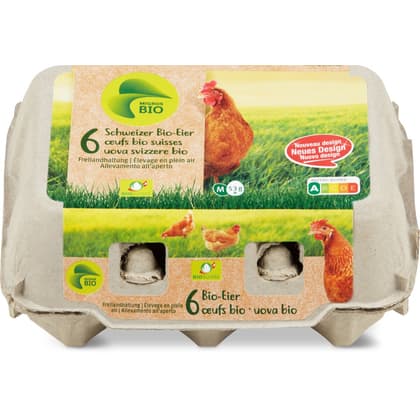 Kaufen Demeter · Schweizer Eier M · Freiland • Migros
