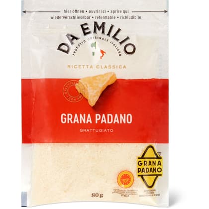 Da Emilio Grana Padano · Formaggio italiano a pasta extra dura, 3/4 ...