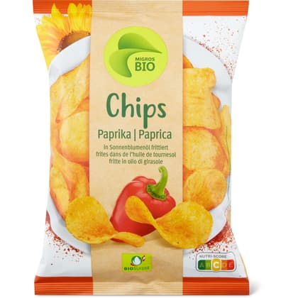 Migros · Chickpea chips · paprika • Migros