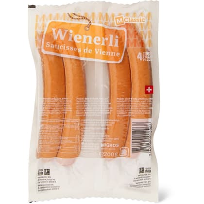 Kaufen M-Budget · Wienerli · Hot Dog • Migros