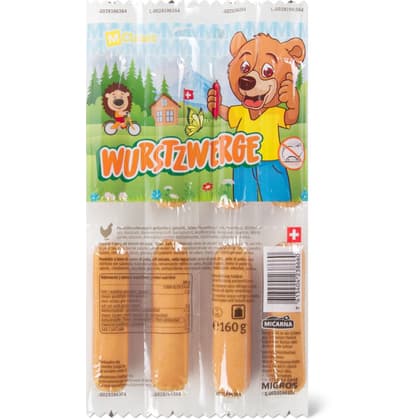 M-Budget · Geflügel Wurst · Hot Dog • Migros