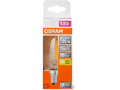Osram Led · Light bulb · STAR CL B25 KLAR E14 - 25W • Migros