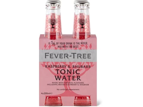 Fever Tree Raspberry & Rhubarb Tonic · Limonade gazéifiée • Migros