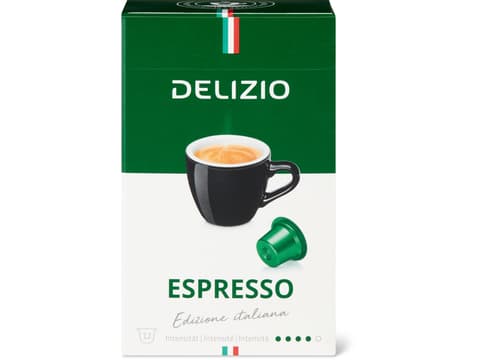Buy Delizio Espresso · Coffee Capsules · Espresso, Delizio system • Migros