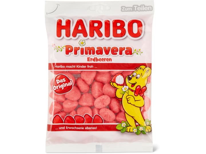 Achat Haribo · Gomme à la fraise · Primavera • Migros