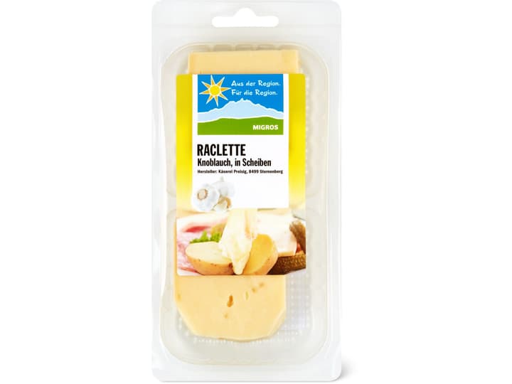Kaufen Raclette Knoblauch Scheiben • Migros