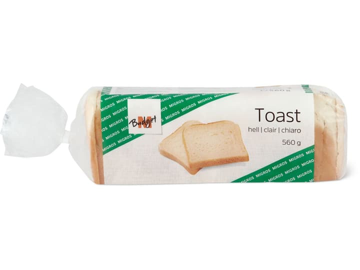 Acquista M-Budget · Pane bianco di frumento per toast • Migros