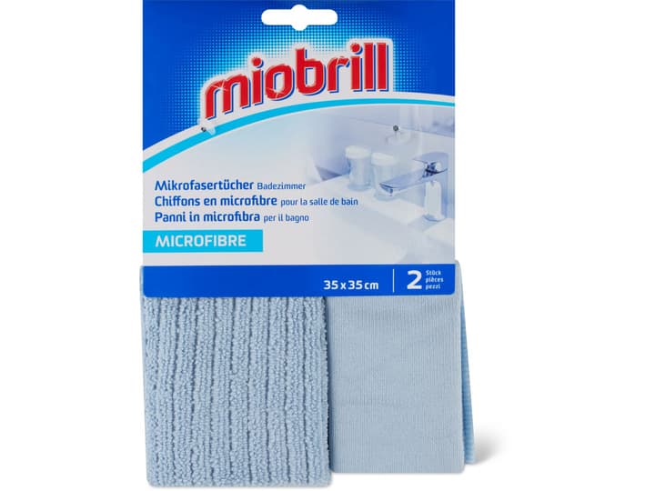 Achat Miobrill Chiffons en microfibre pour la salle de bain • Migros