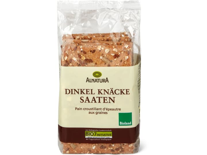 Achat Alnatura · Pain croustillant aux graines • Migros