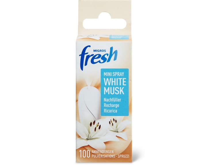Kaufen Migros Fresh Mini Spray · Nachfüller · White Musk • Migros