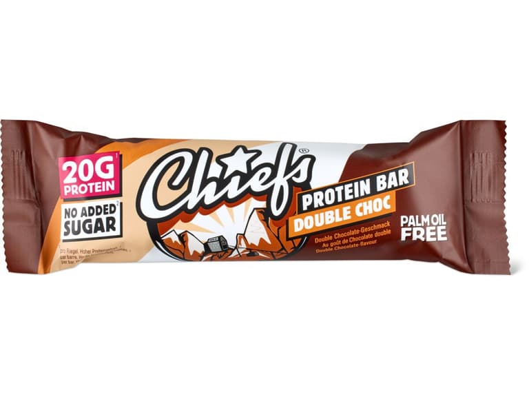 Buy Chiefs · Protein bar · double chocolate • Migros