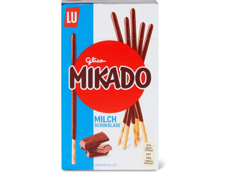 Kaufen LU Mikado · Biscuit überzogen mit Milchschokolade • Migros