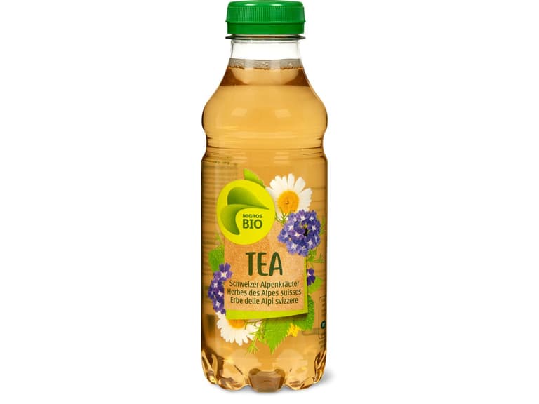 Ice Tea Bio · Iced tea · Swiss Alpine herbs • Migros